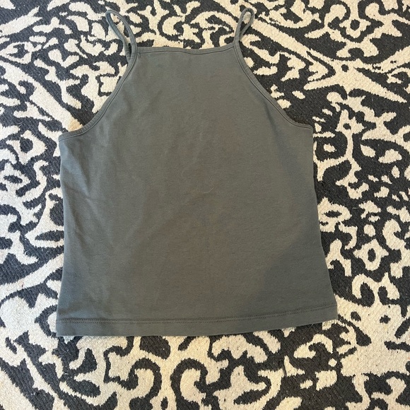 Garage | Tops | Garage High Neck Cotton Tank Size S | Poshmark